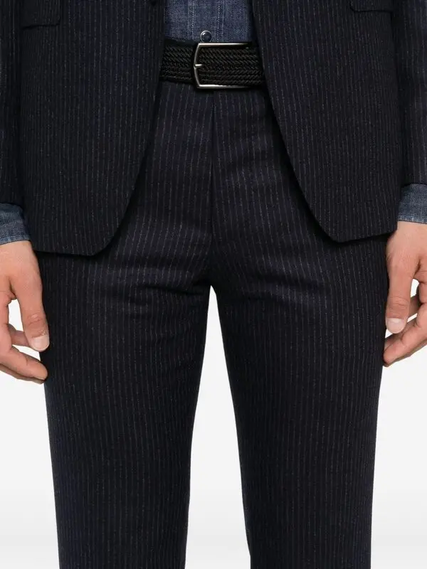 Tagliatore Vesuvio Pinstriped Single-breasted Suit