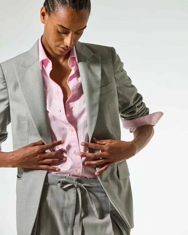 Serena Bute Wool Fitted Single Breasted Blazer
