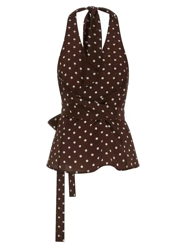 P.a.r.o.s.h Sbillo' Top - Brown
