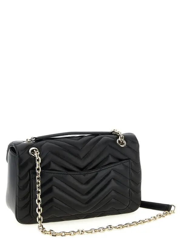 Gucci Gg Marmont' Medium Shoulder Bag - Black