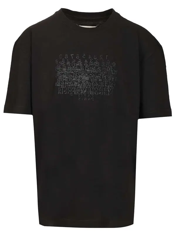 MAISON MARGIELA Embroidered Cotton T-shirt