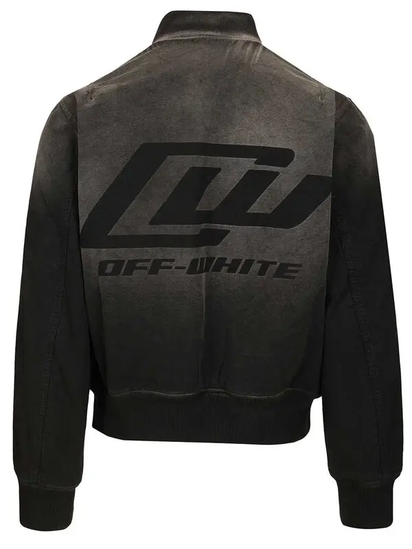 Off-White Owr Grad Cot Reg Bomber" Zip-up Jacket