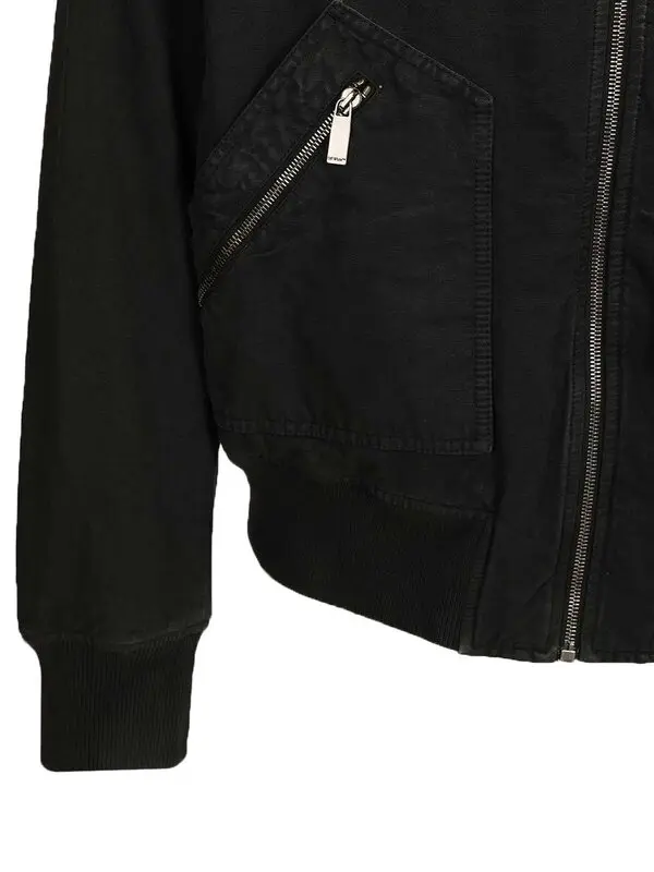 Off-White Owr Grad Cot Reg Bomber" Zip-up Jacket