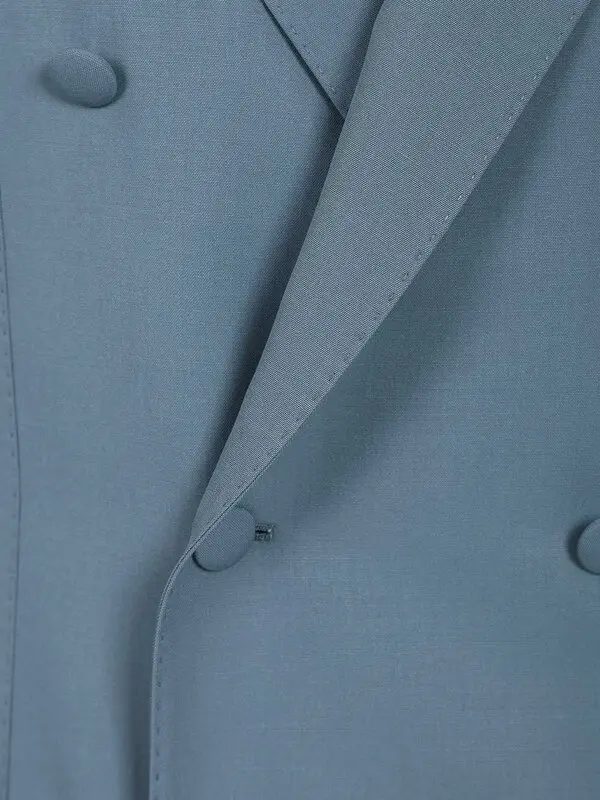 Dolce & Gabbana Double-breasted Wool Poplin Jacket