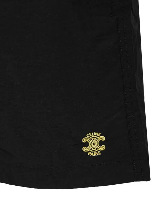 Celine Nylon Swim Shorts
