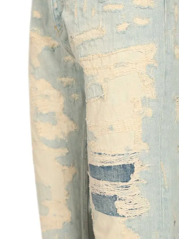 Acne Studios Repaired Effect Jeans 2010m - Blue