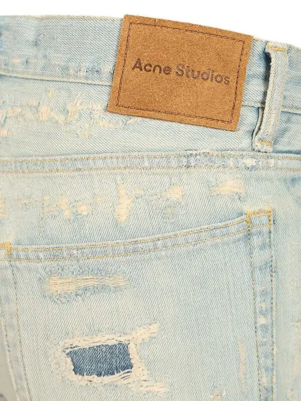 Acne Studios Repaired Effect Jeans 2010m - Blue
