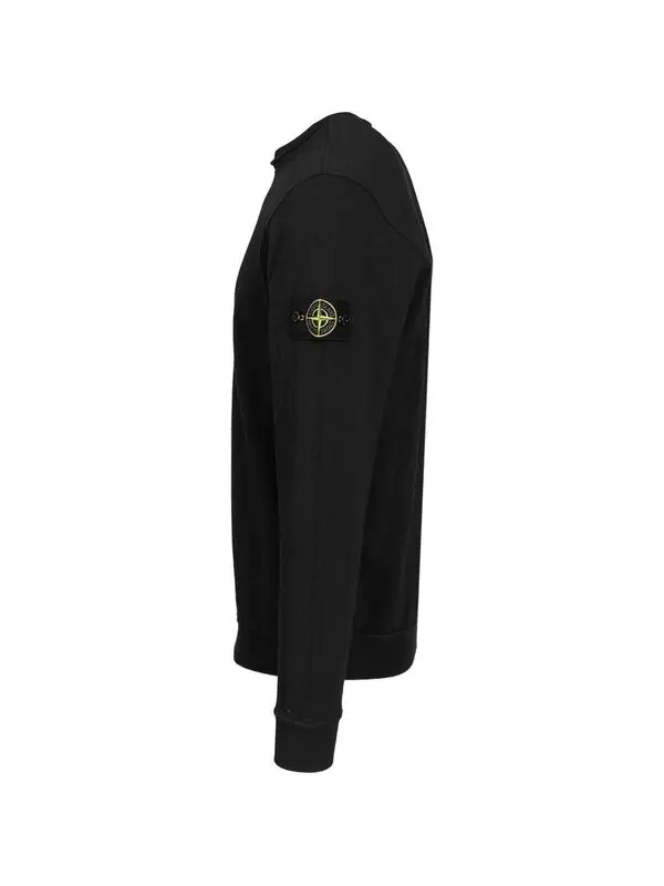 Stone Island Sweatshirt In Malfilé Cotton