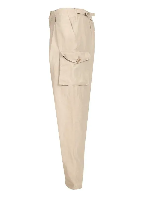 MAISON MARGIELA Cotton Blend Cargo Trousers