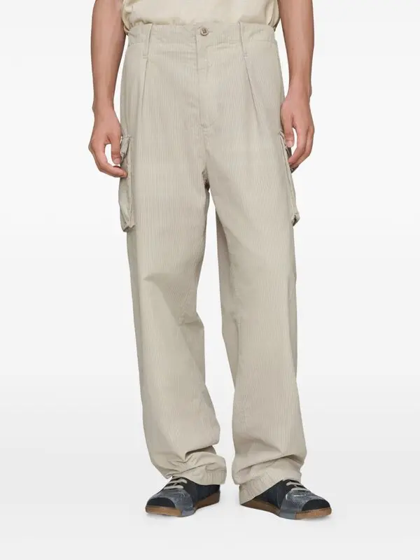 MAISON MARGIELA Cotton Blend Cargo Trousers