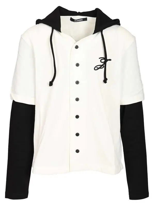 Jacquemus Double-layer Baseball T-shirt With Hood