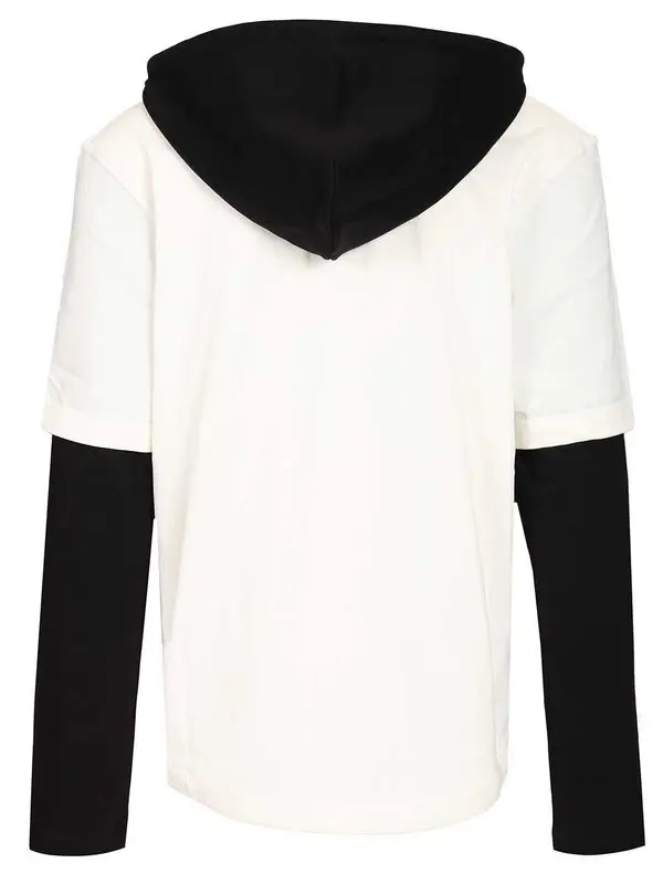 Jacquemus Double-layer Baseball T-shirt With Hood
