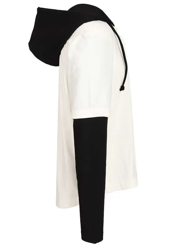 Jacquemus Double-layer Baseball T-shirt With Hood