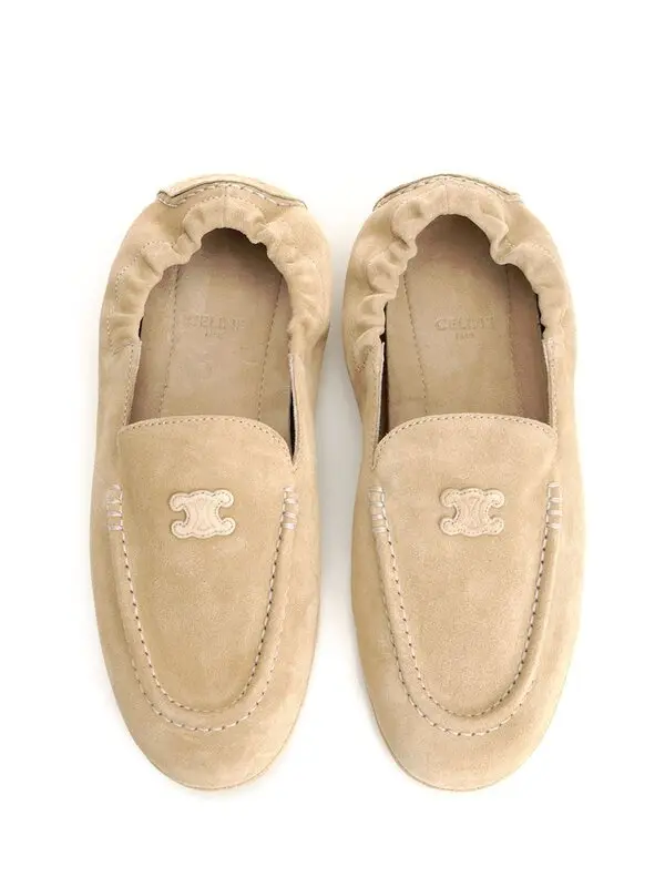 Celine Adam Suede Moccasin