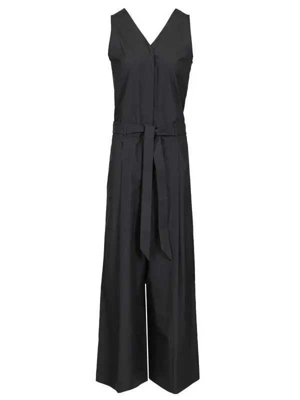 Max Mara Cotton Jumpsuit - Blue