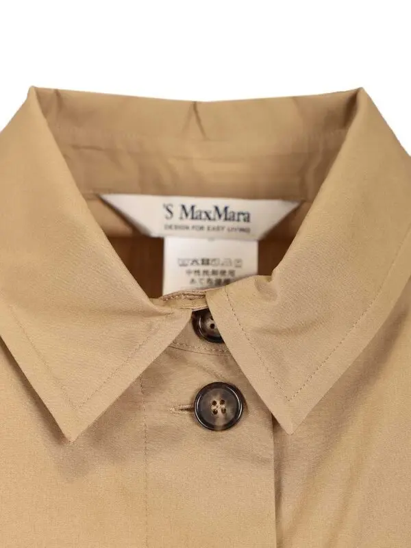 Max Mara Arianne" Cotton Poplin Shirt - Cream