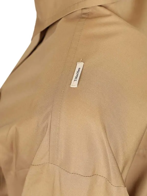 Max Mara Arianne" Cotton Poplin Shirt - Cream