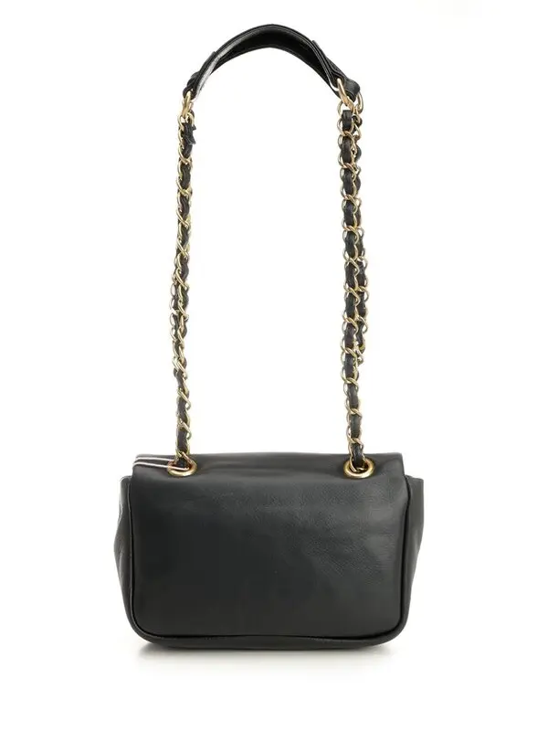 VIVIENNE WESTWOOD Anita Leather Shoulder Bag - Black