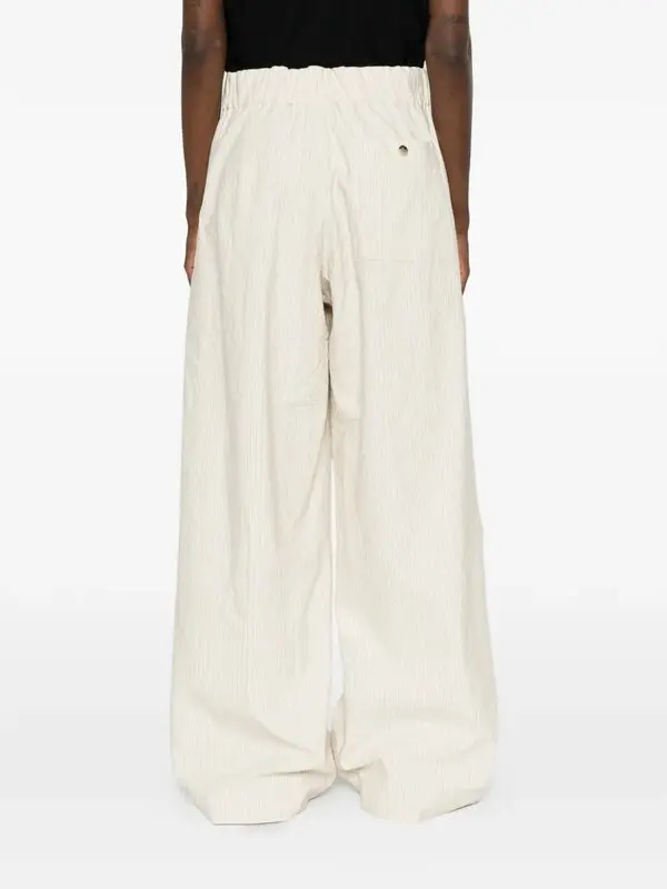 Dries Van Noten Striped Trousers