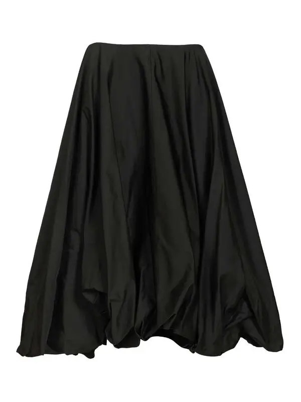 Balenciaga Technical Taffeta Ballon Skirt - Black