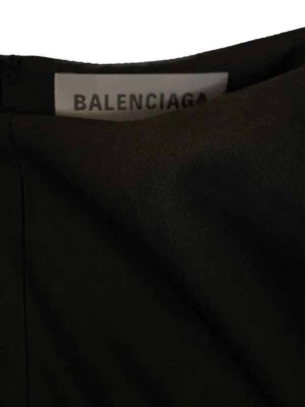 Balenciaga Technical Taffeta Ballon Skirt - Black