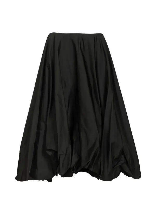Balenciaga Technical Taffeta Ballon Skirt - Black