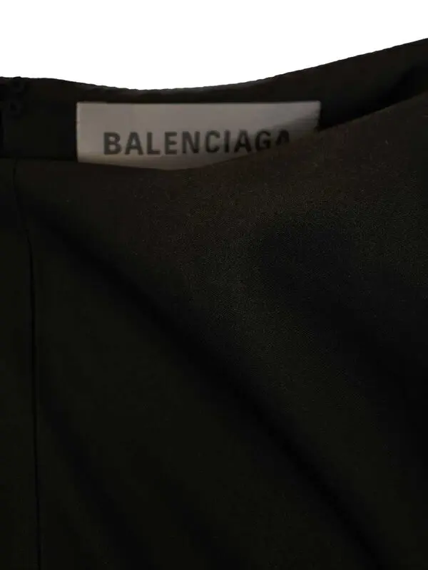 Balenciaga Technical Taffeta Ballon Skirt - Black
