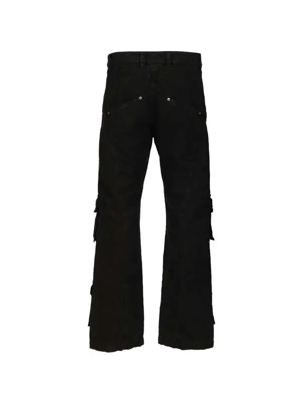 Off-White Denim Cargo Jeans Wide Leg