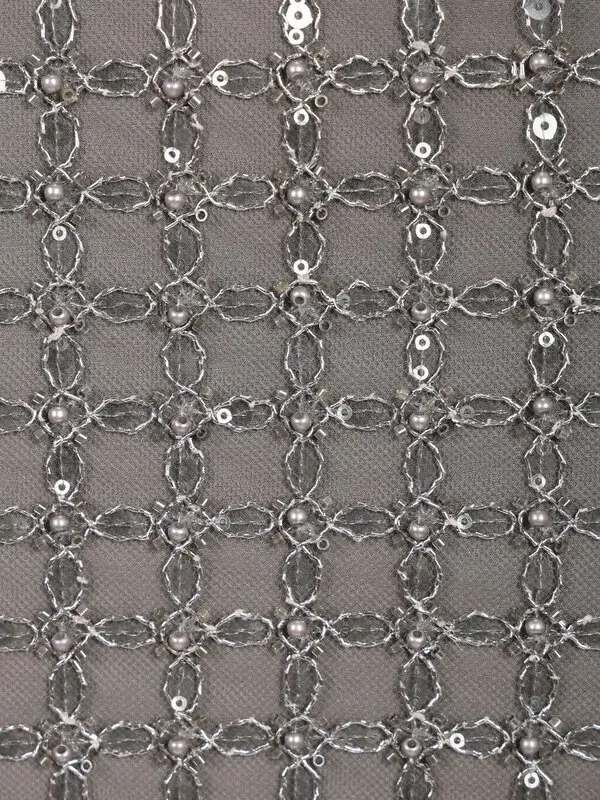 ROTATE BY BIRGER CHRISTENSEN Beaded Mini Skirt