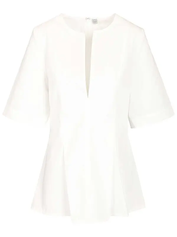 TOTEME Tailored Top With Sculptural Seams