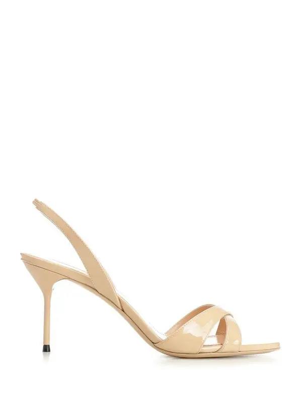 Paris Texas Lidia Patent Leather Slingback Sandals