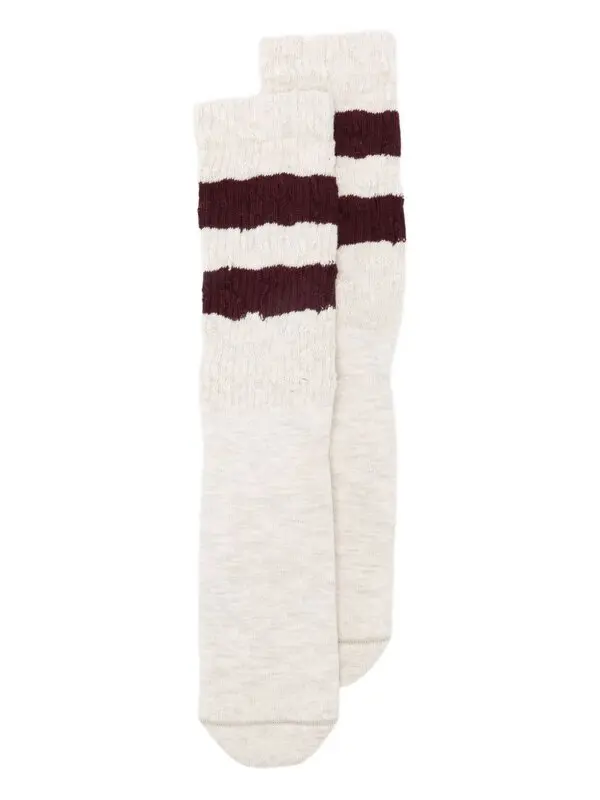 GOLDEN GOOSE Cotton-blend Socks - White