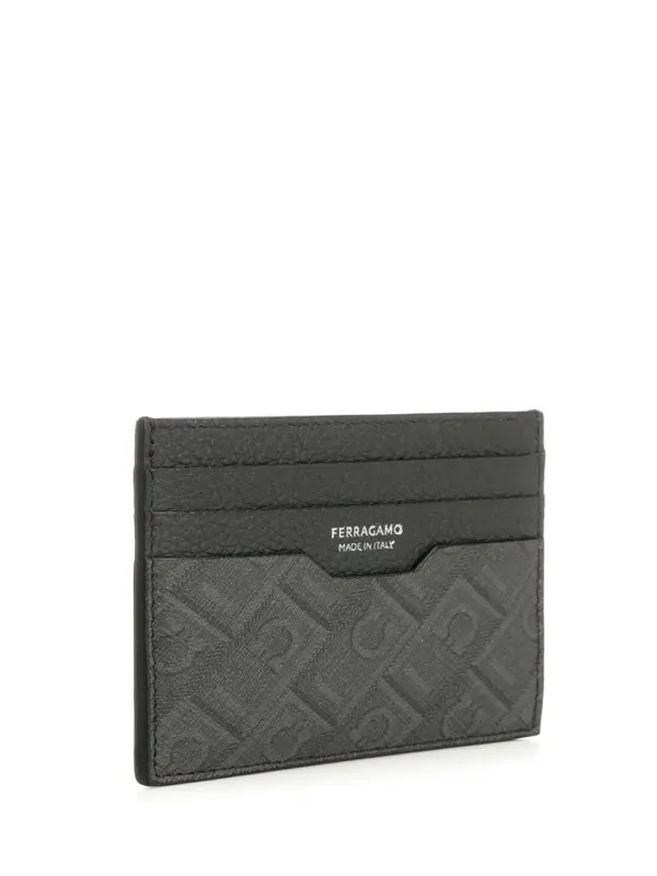 FERRAGAMO Monogram Card Holder