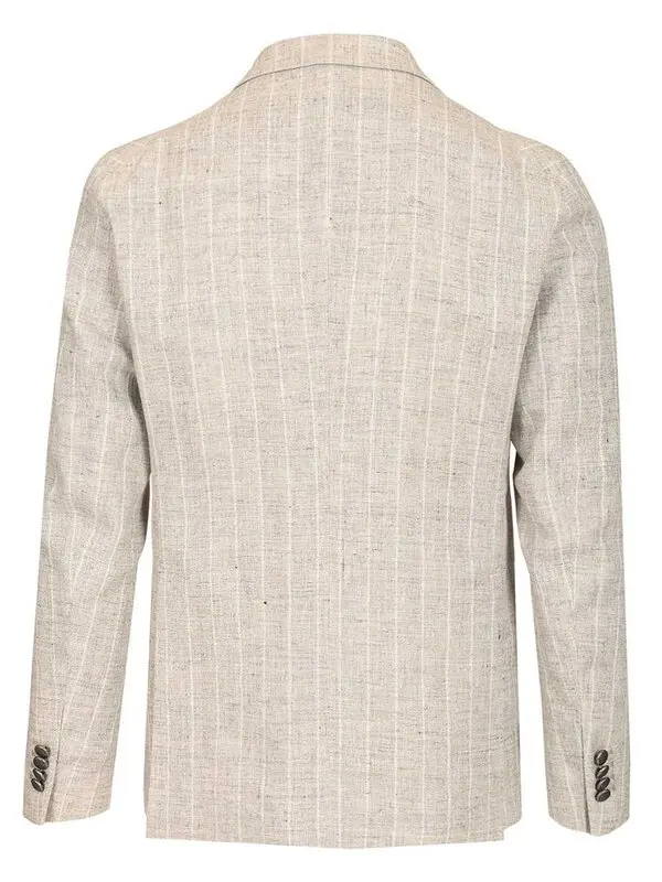 Tagliatore Double-breasted Pinstriped Blazer