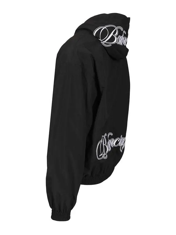 Balenciaga Cursive Reversible Tracksuit Jacket