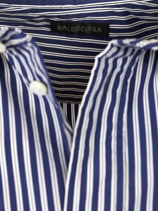Balenciaga Oversized Striped Shirt