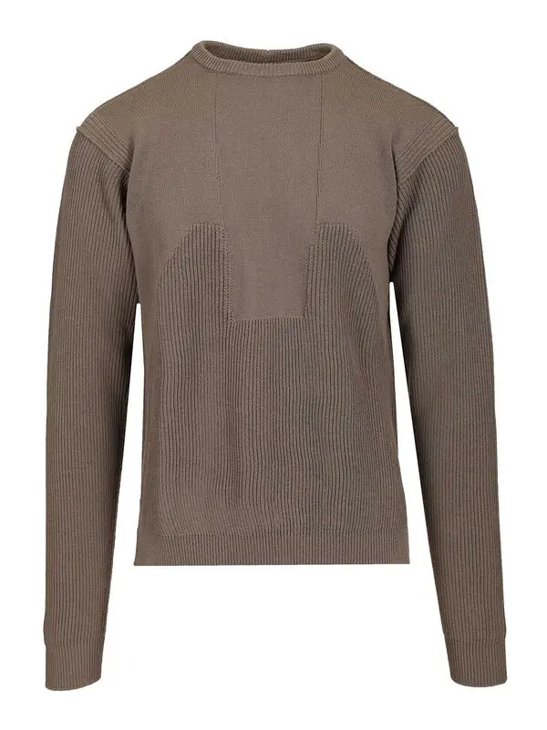 Rick Owens Crew Neck Wool Sweater