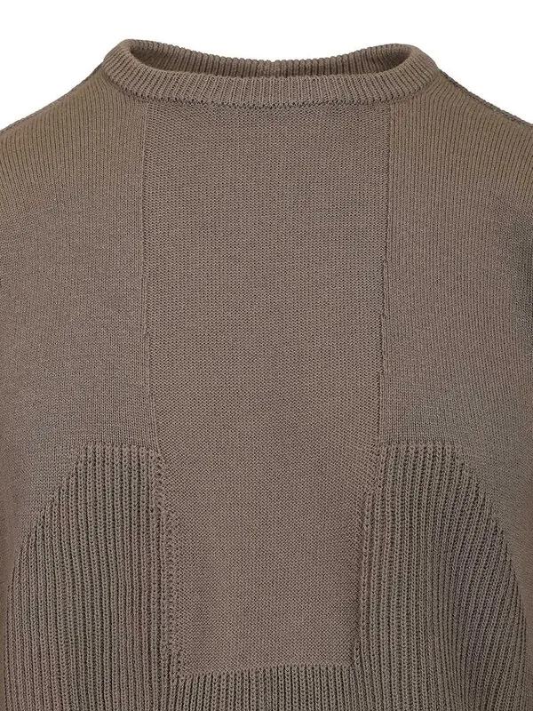 Rick Owens Crew Neck Wool Sweater