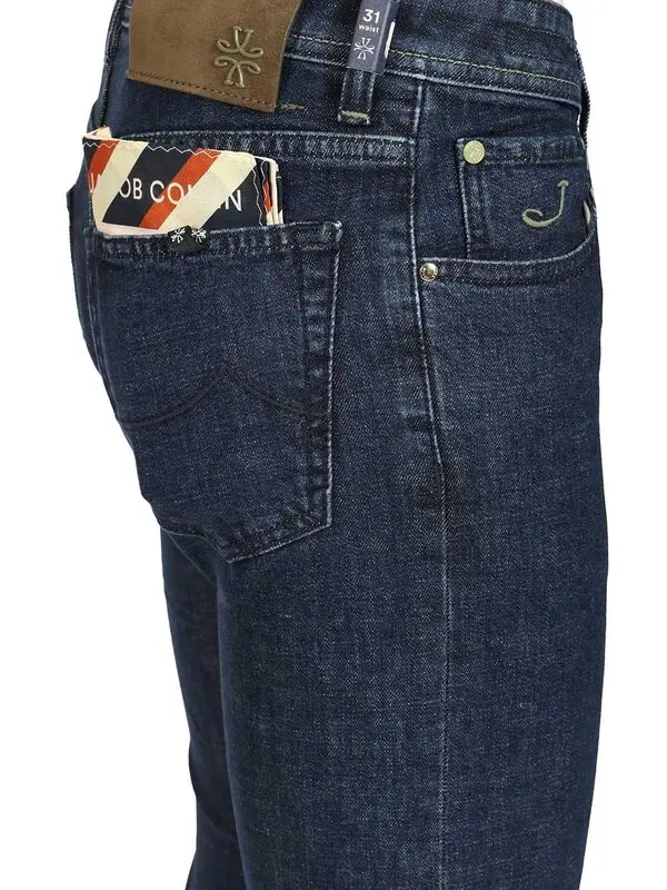 Jacob Cohen Nick Five-pocket Slim Fit Jeans - Blue