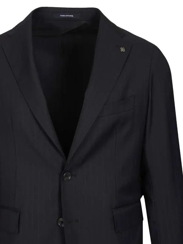 Tagliatore Montecarlo Pinstriped Suit