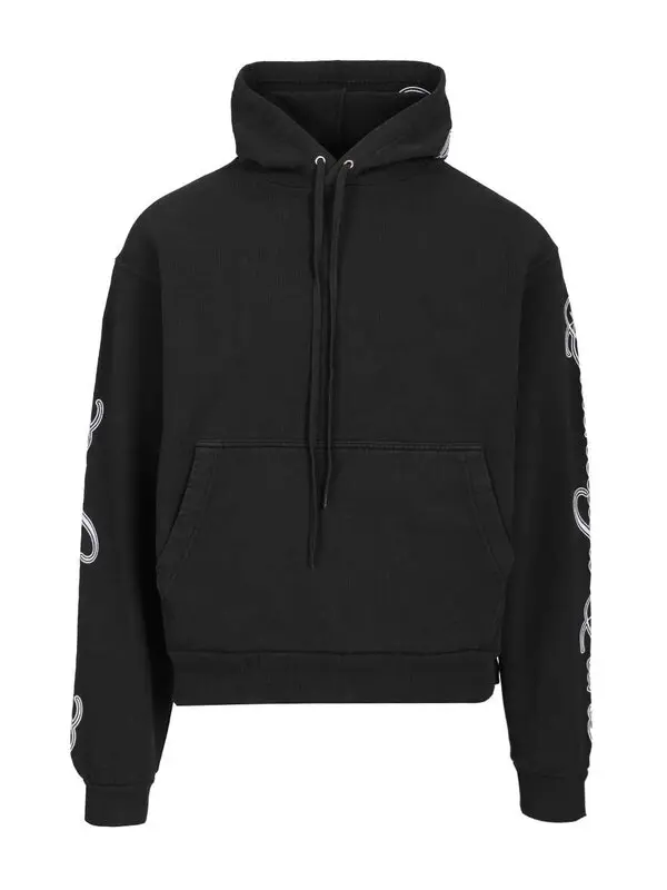 Balenciaga Cursive Oversized Hoodie