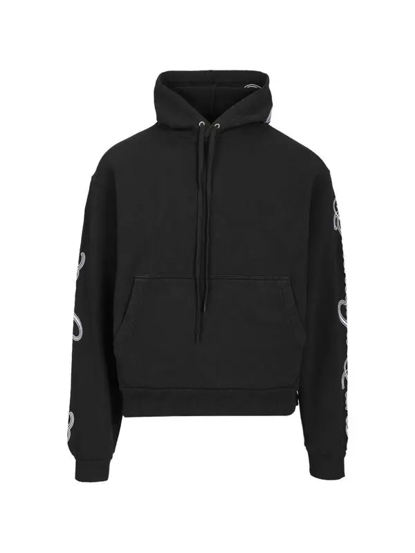 Balenciaga Cursive Oversized Hoodie