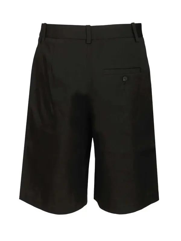 Jacquemus Camargue Virgin Wool Shorts