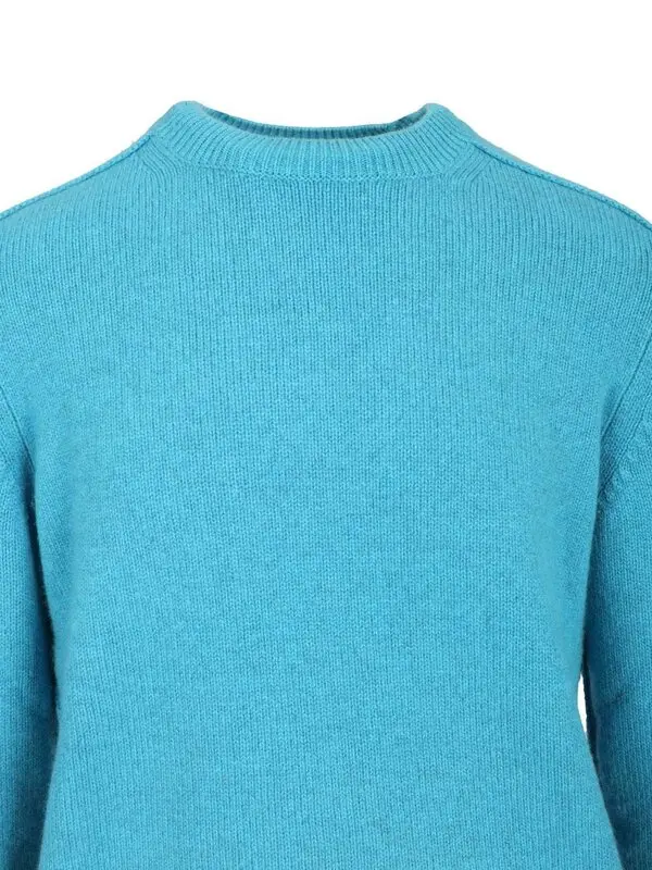 Burberry Cashmere Blend Pullover With Equestrian Knight Design