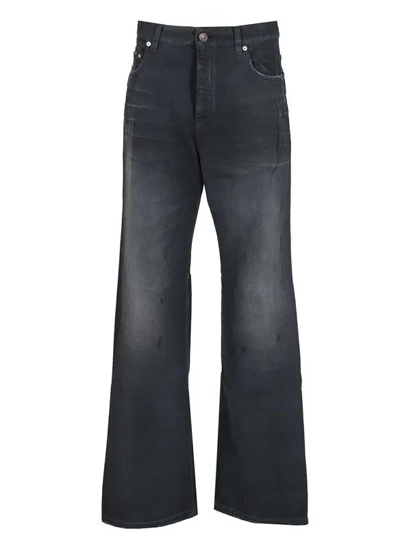Balenciaga Regular Faded Jeans