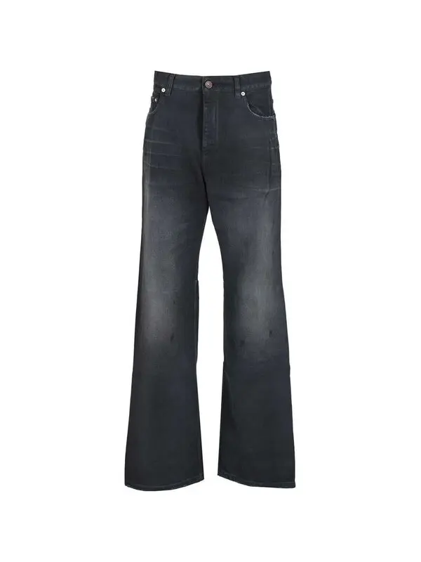 Balenciaga Regular Faded Jeans