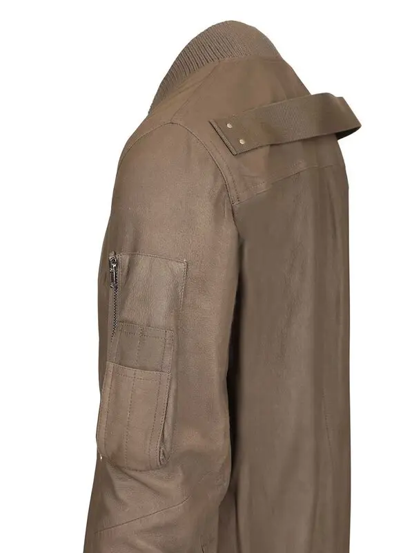 Rick Owens Aviator Leather Jacket
