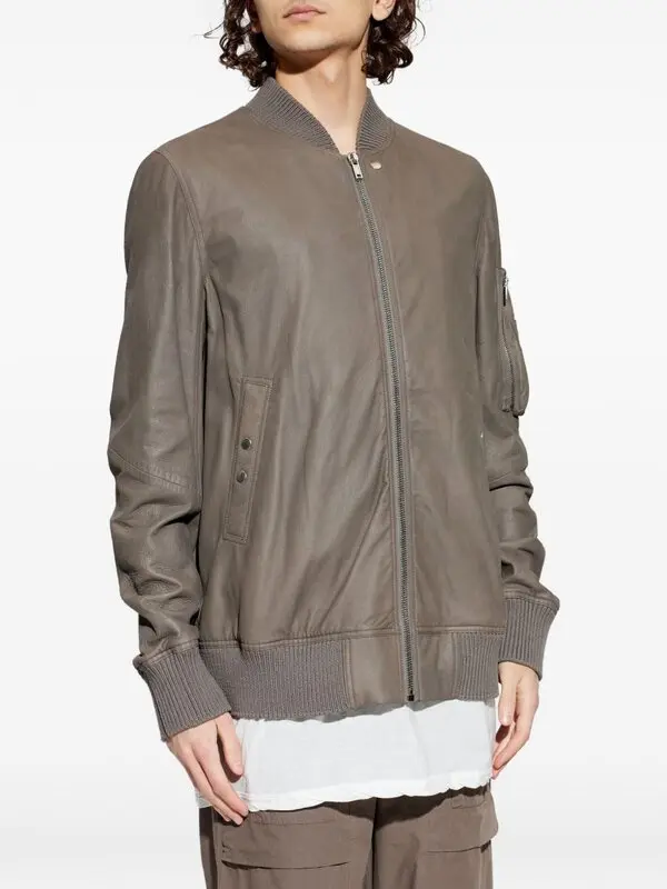 Rick Owens Aviator Leather Jacket