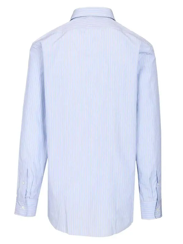 MAISON MARGIELA Tailored Striped Cotton Shirt