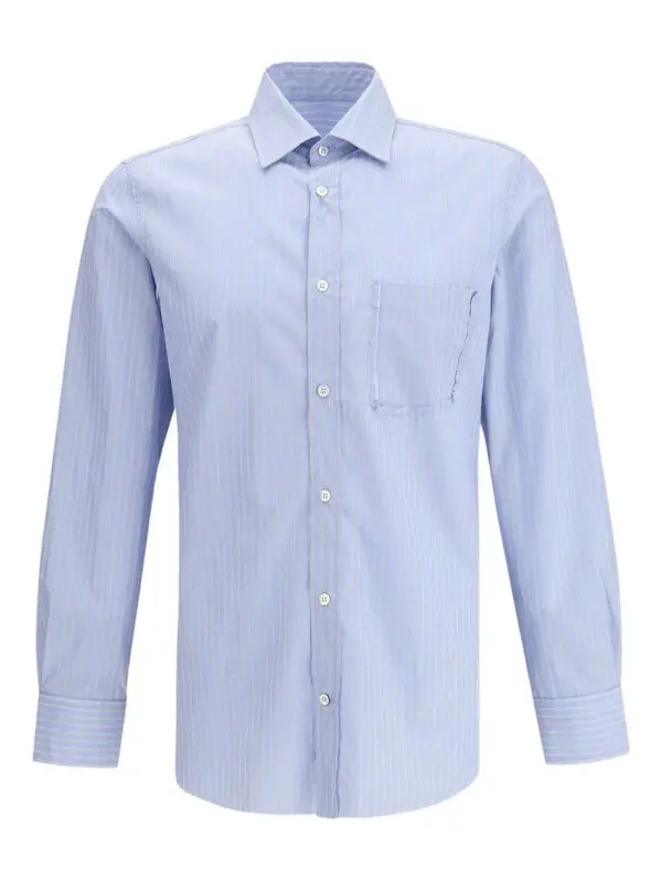 MAISON MARGIELA Tailored Striped Cotton Shirt